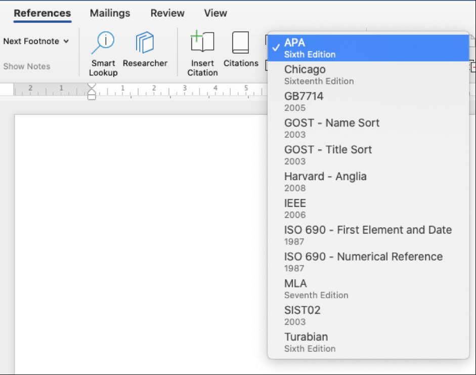 How To Format Citations Automatically Using Microsoft Word